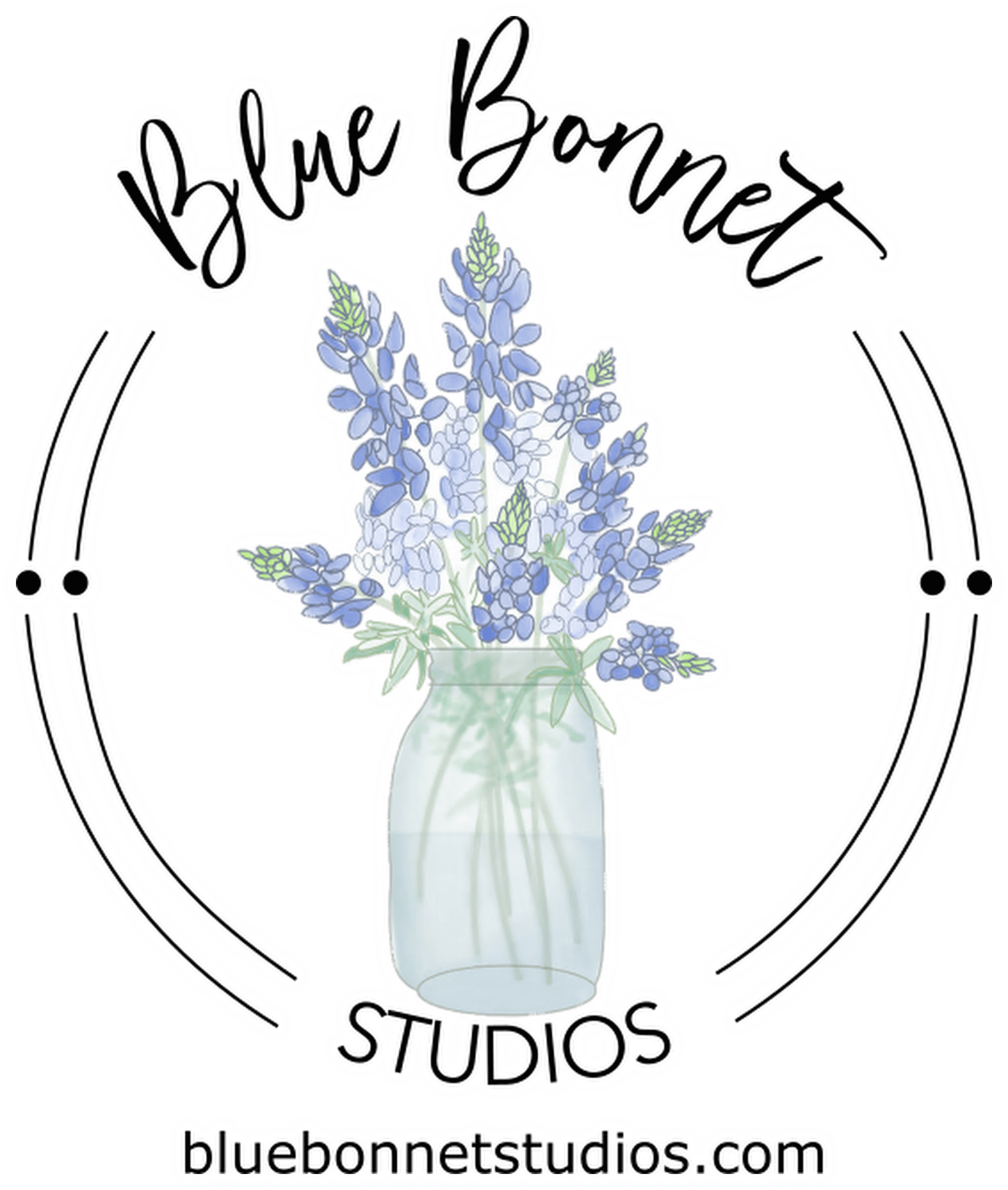 Unisex Retro Trucker Cap - Blue Bonnet Studios