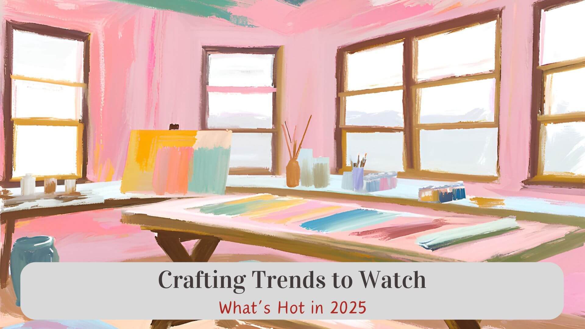 Crafting Trends 2025: What’s Hot in DIY & Handmade Decor
